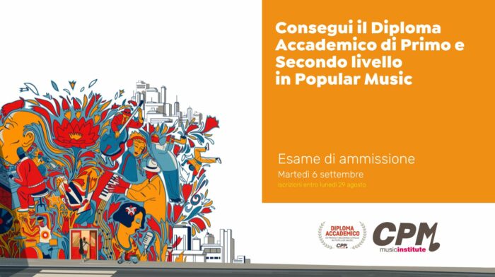 Al CPM Music Institute di Milano sono aperte le iscrizioni